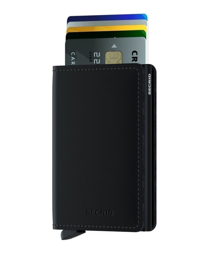 Slimwallet Matte Black | Secrid Wallets & Card Holders