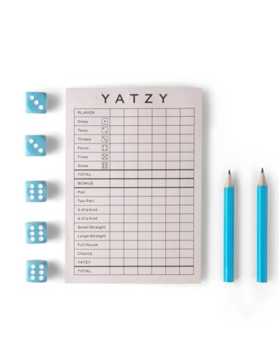 Printworks Market Yatzy | Classic Dice Game For Family Fun