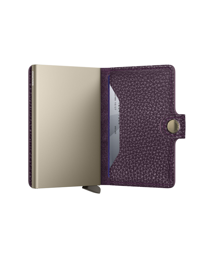 Secrid Miniwallet Pebble Grape | Secrid Wallets | Watch Wear